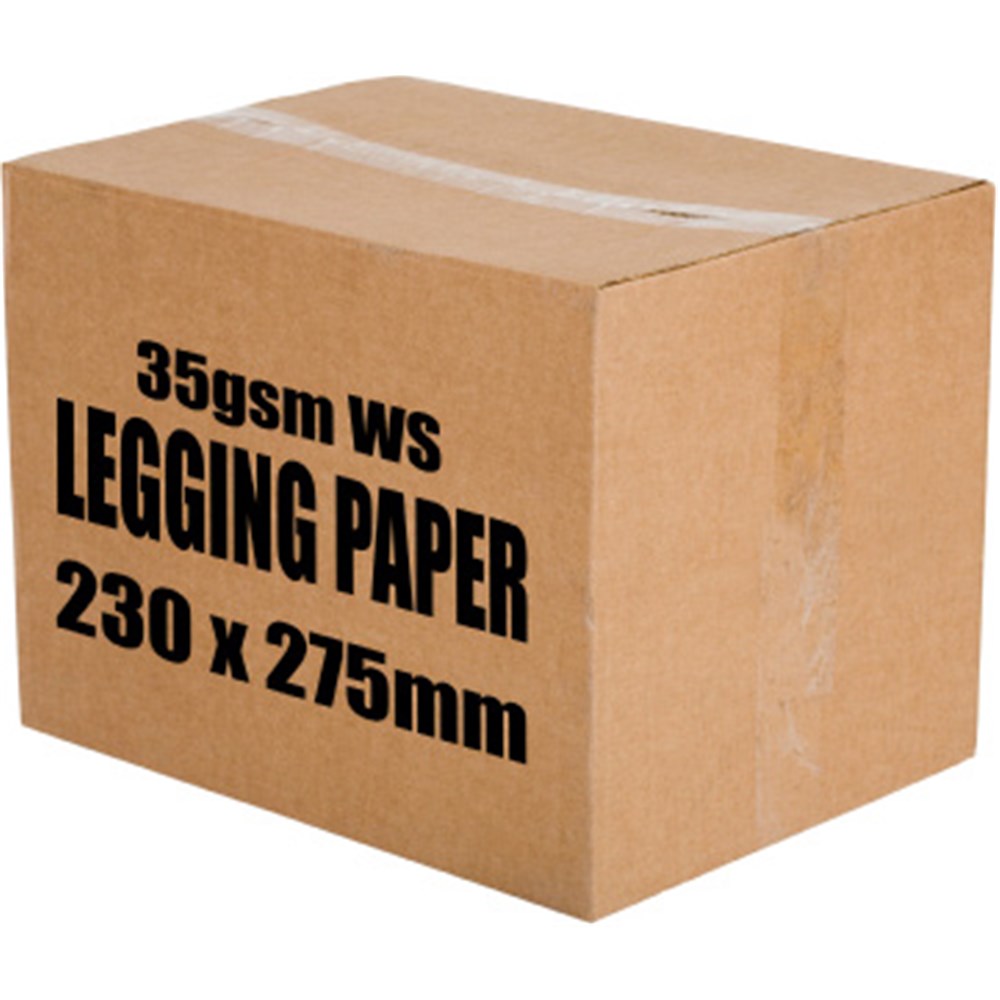 675-080 - Paper Legging 230mm x 275mm, 35Gsm White 4500/Carton - PPG Online